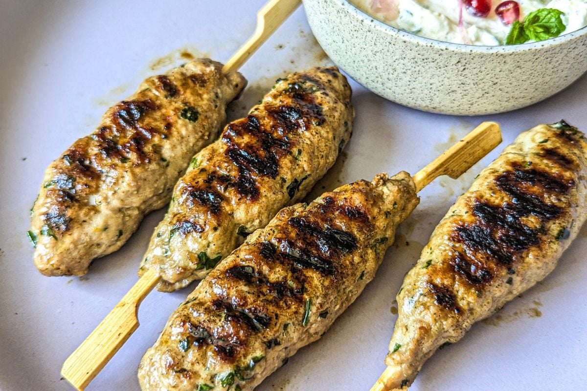 Lamb kofta with tzatziki - Candyflosslife