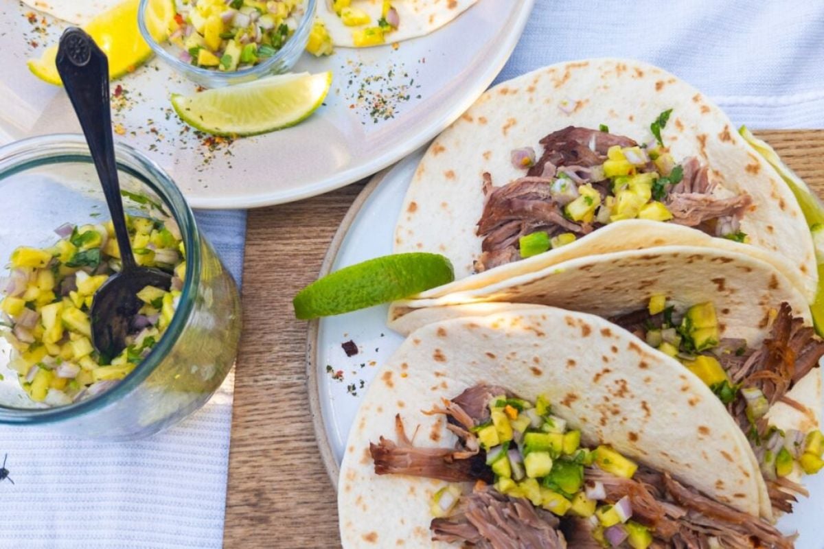 Al Pastor slow cooker (and grill) tacos - Candyflosslife