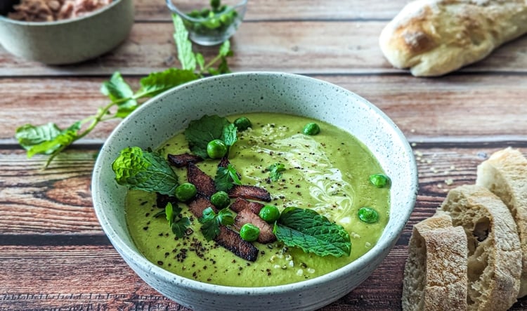 Pea and ham soup in soup maker - Candyflosslife