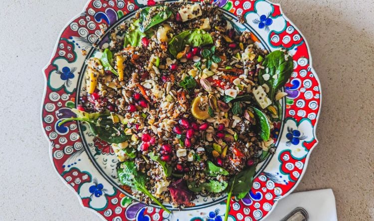 Ancient grain salad - Candyflosslife