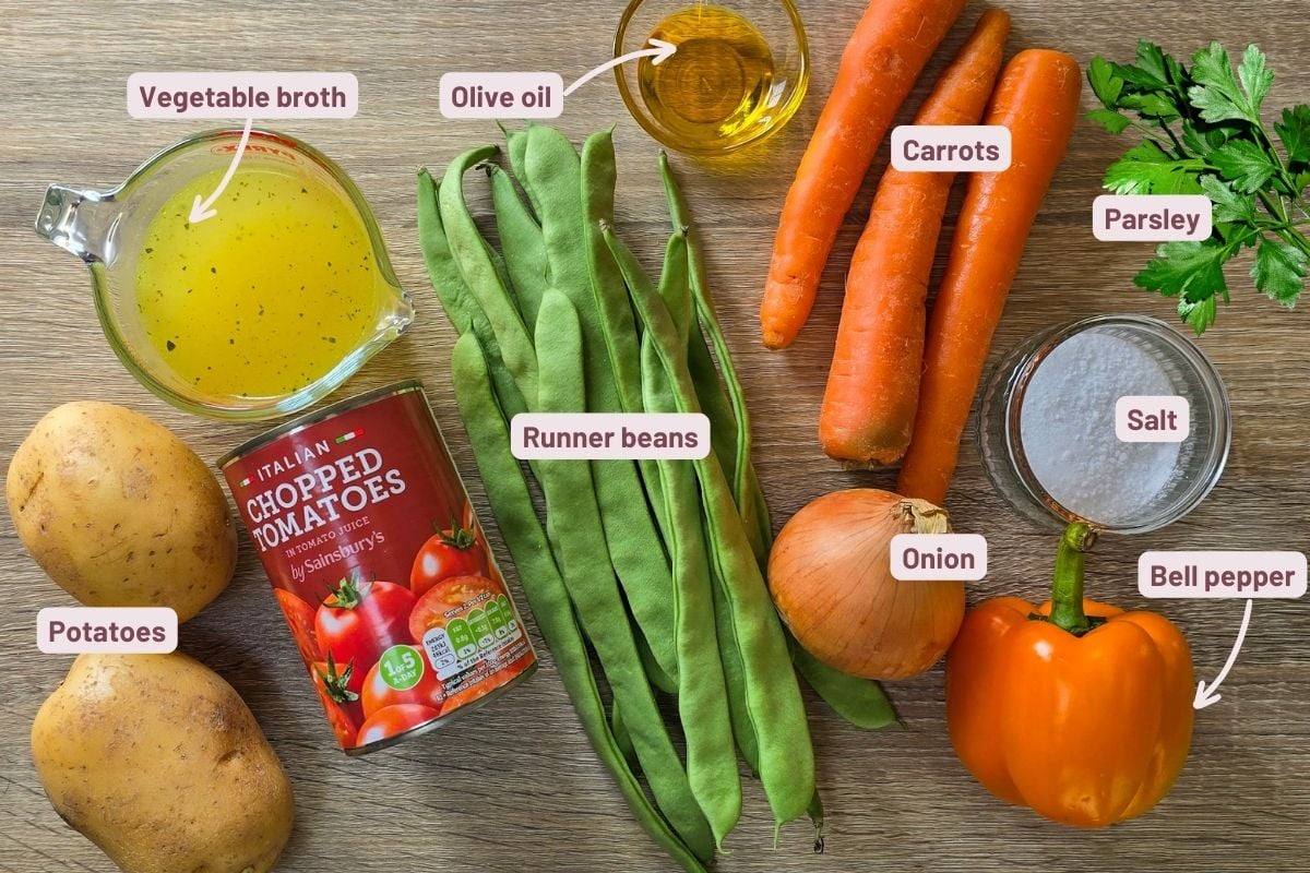 Runner Bean Soup - Candyflosslife