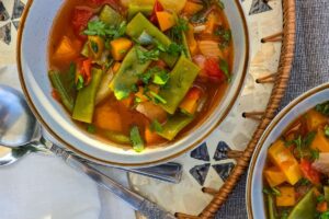 Runner Bean Soup - Candyflosslife